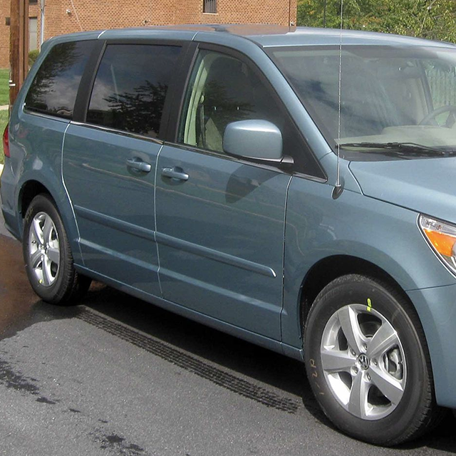 OEM Vent Visors Custom Supply Fit Volkswagen Routan seven-Seat Minivan ...